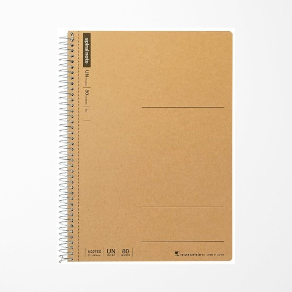 Maruman Spiral Notebook Basic A5 – Jenni Bick Custom Journals