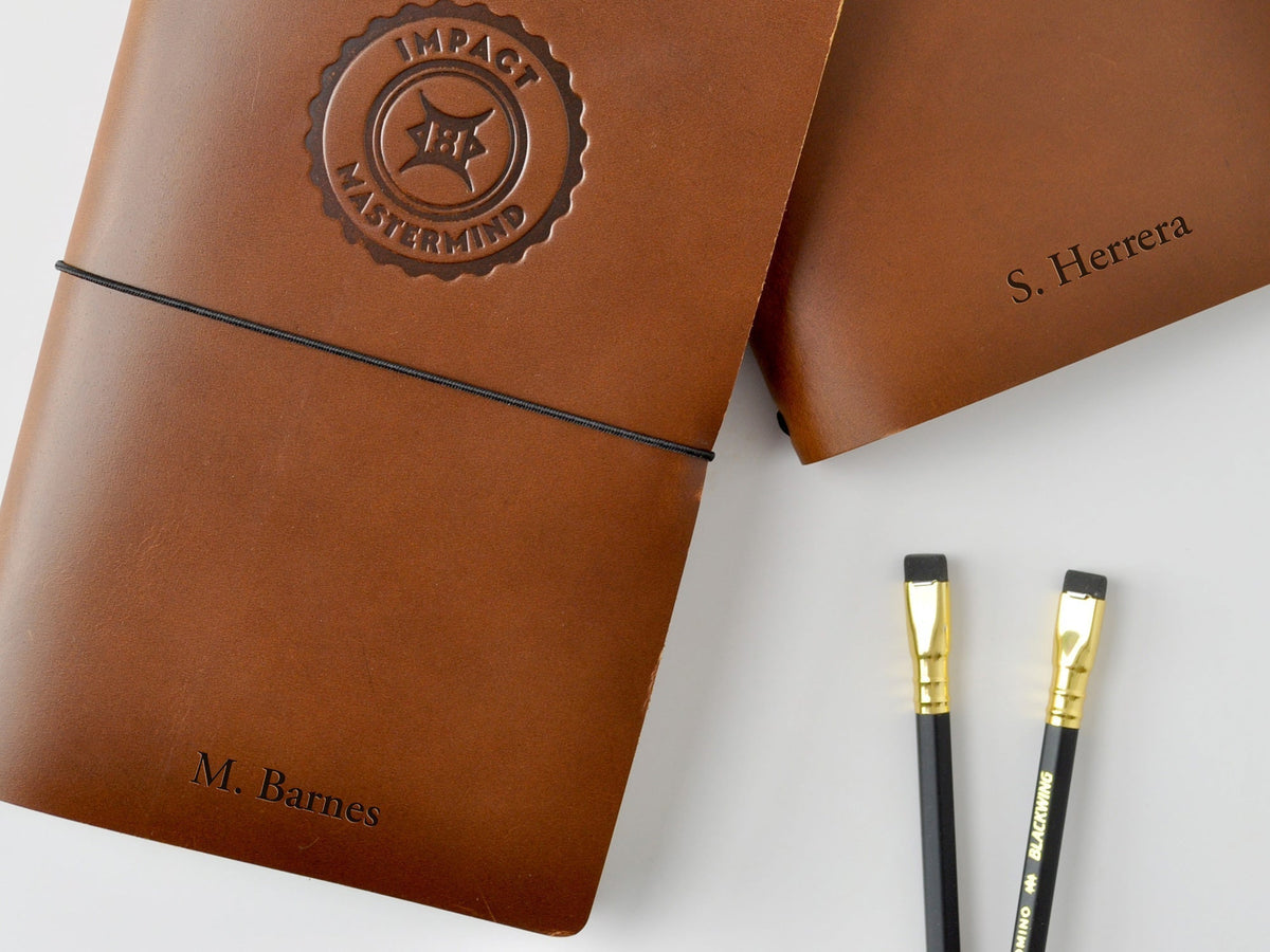 Refillable Leather Journal – Jenni Bick Custom Journals