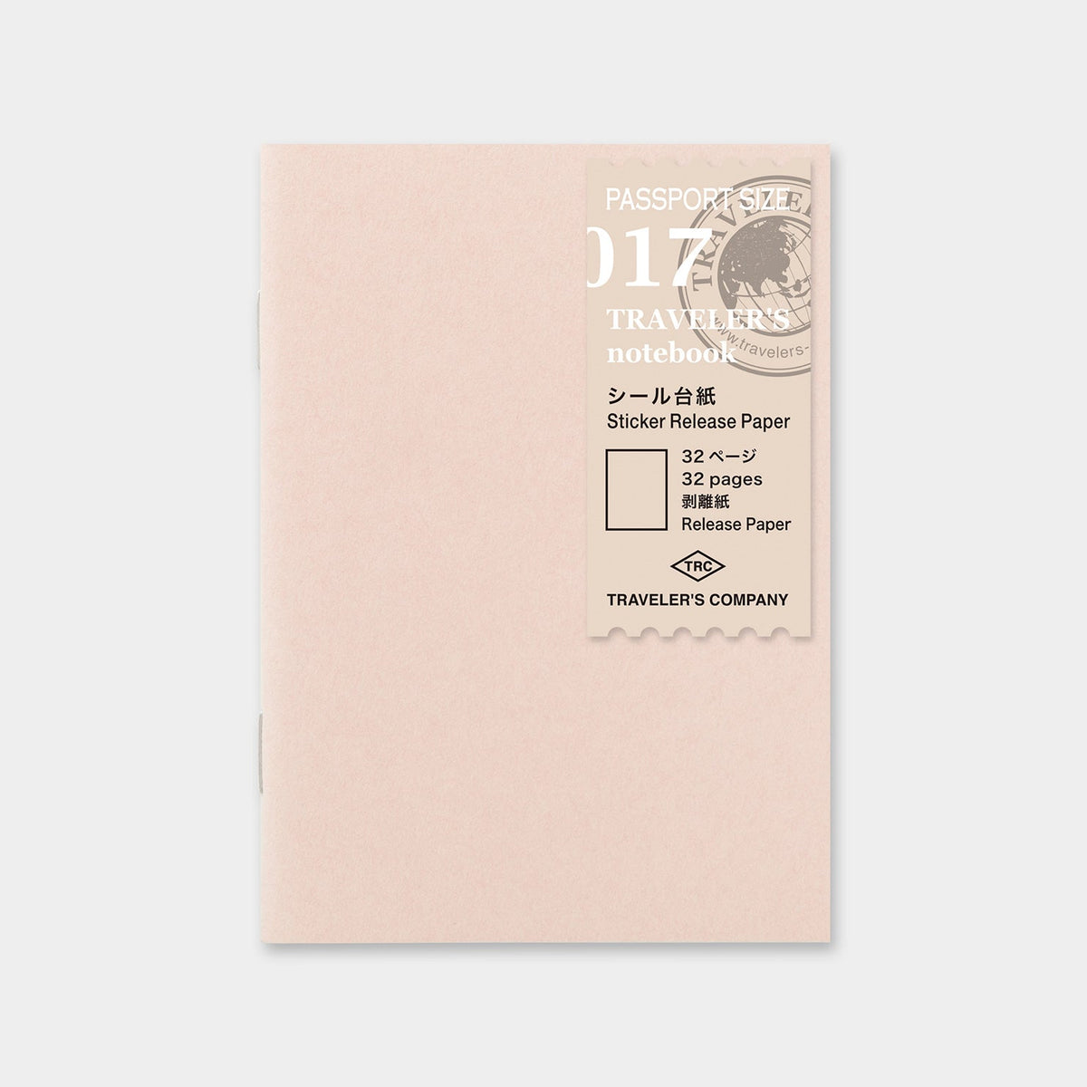 017 Sticker Release Paper Refill TRAVELER'S Notebook - Passport Size ...