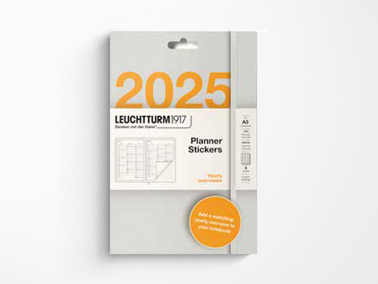 2026 Leuchtturm 1917 Yearly Overview Planner Stickers – Jenni Bick Custom Journals