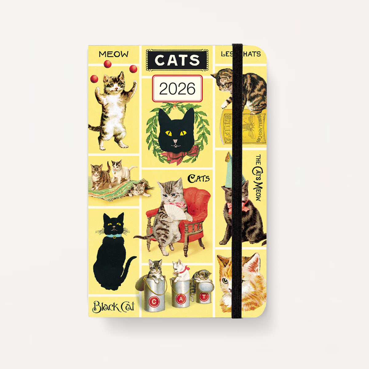 Cavallini 2026 WEEKLY PLANNER - Cats – Jenni Bick Custom Journals