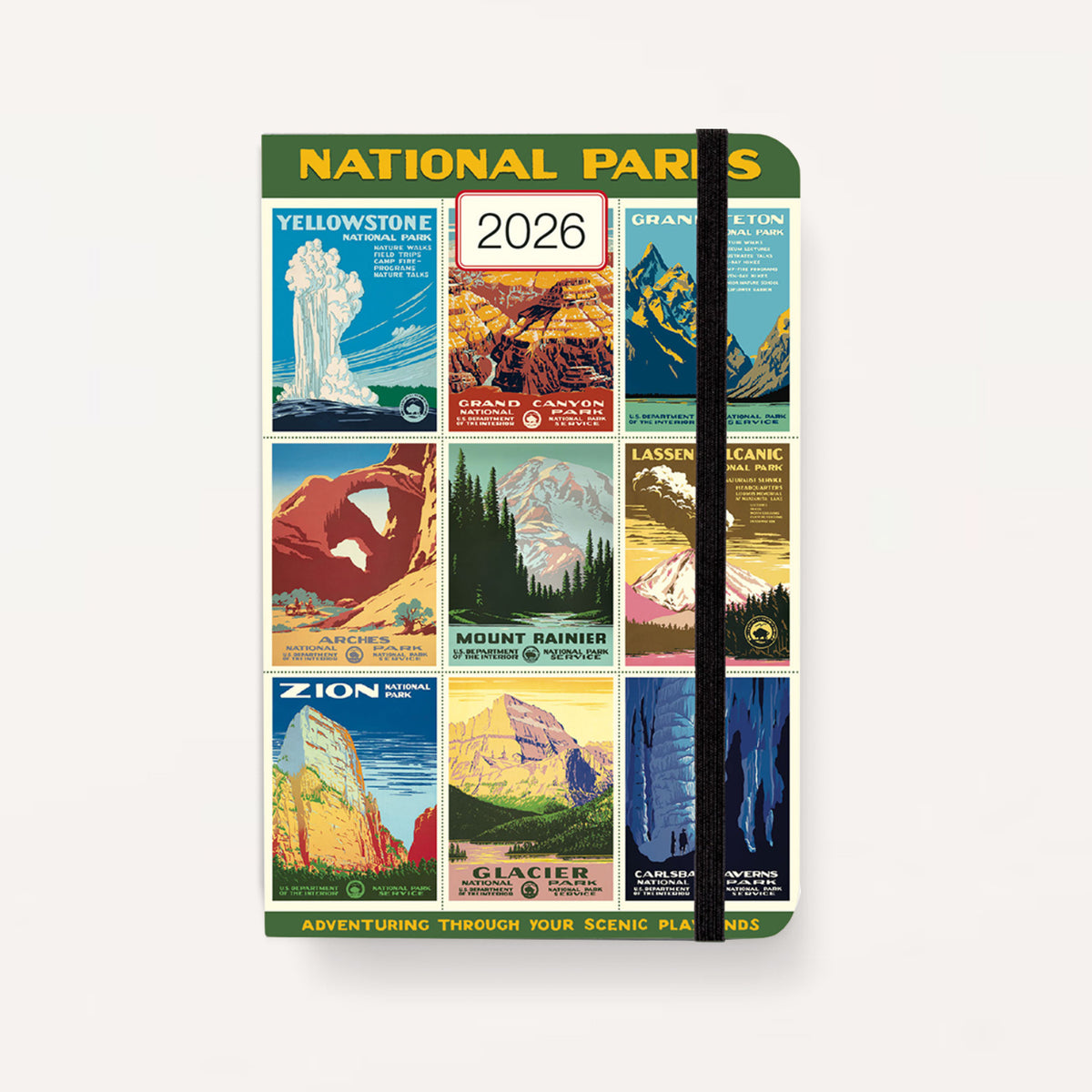 Cavallini 2026 WEEKLY PLANNER - National Parks – Jenni Bick Custom Journals