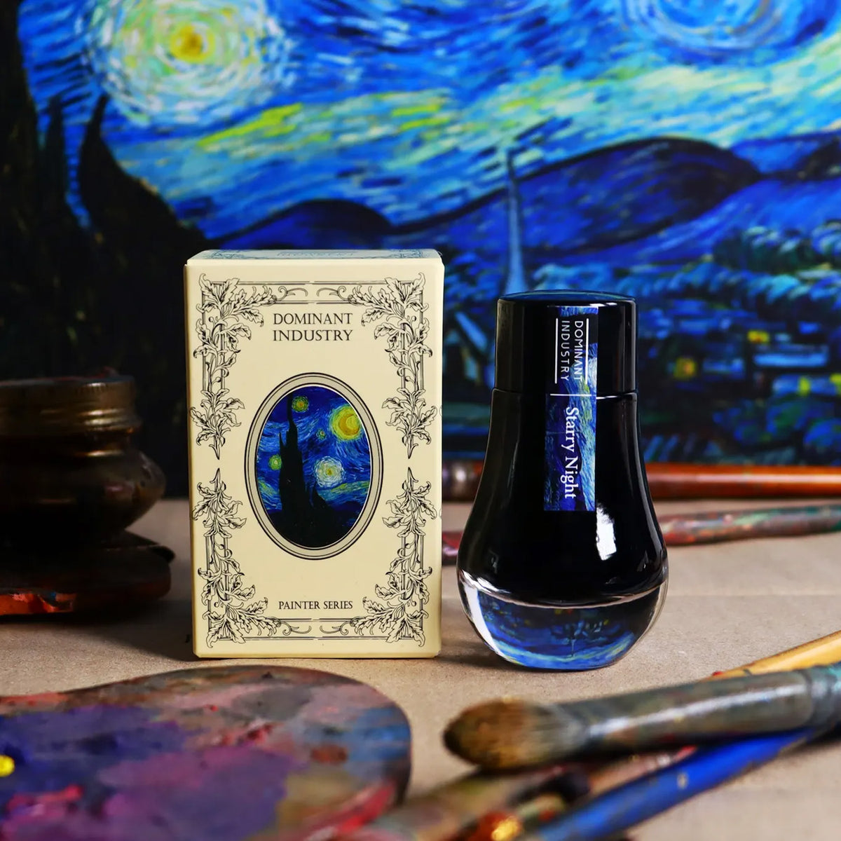 Dominant Industry Bottled Ink 032 Starry Night – Jenni Bick Custom Journals