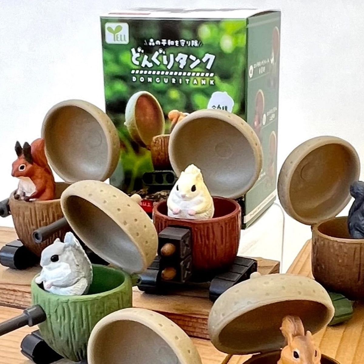 Donguri Tank Squirrel Blind Box – Jenni Bick Custom Journals