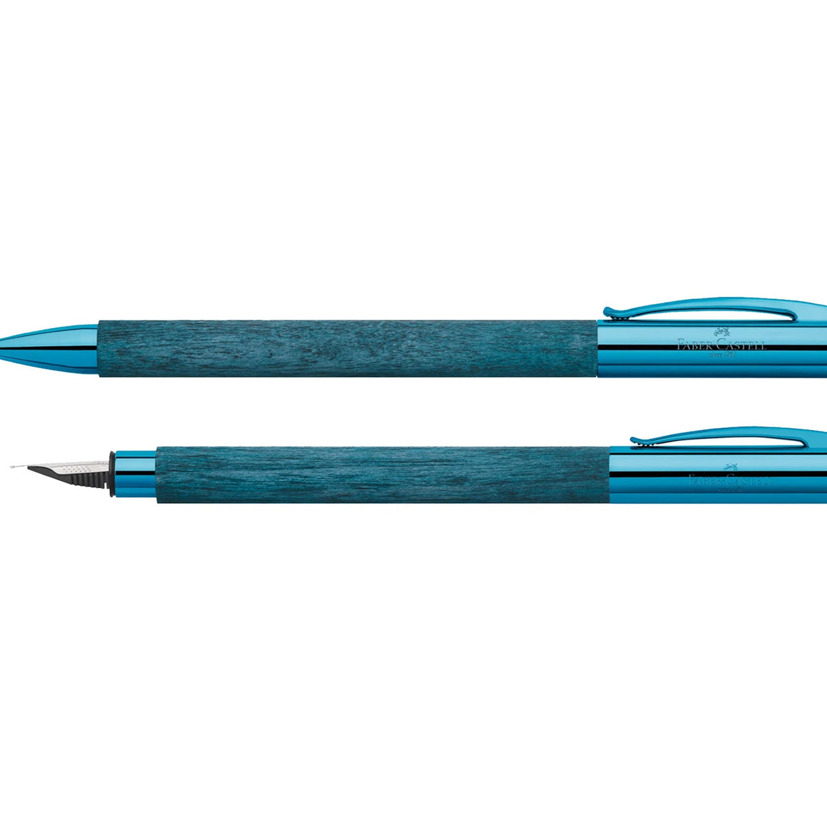 Faber Castell AMBITION Blue Wood LIMITED EDITION – Jenni Bick Custom ...