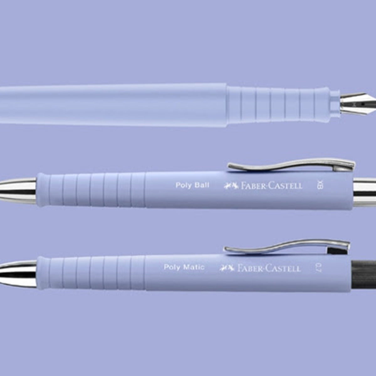 Faber Castell Poly Ball Pen Collection - Pale Iris – Jenni Bick Custom ...