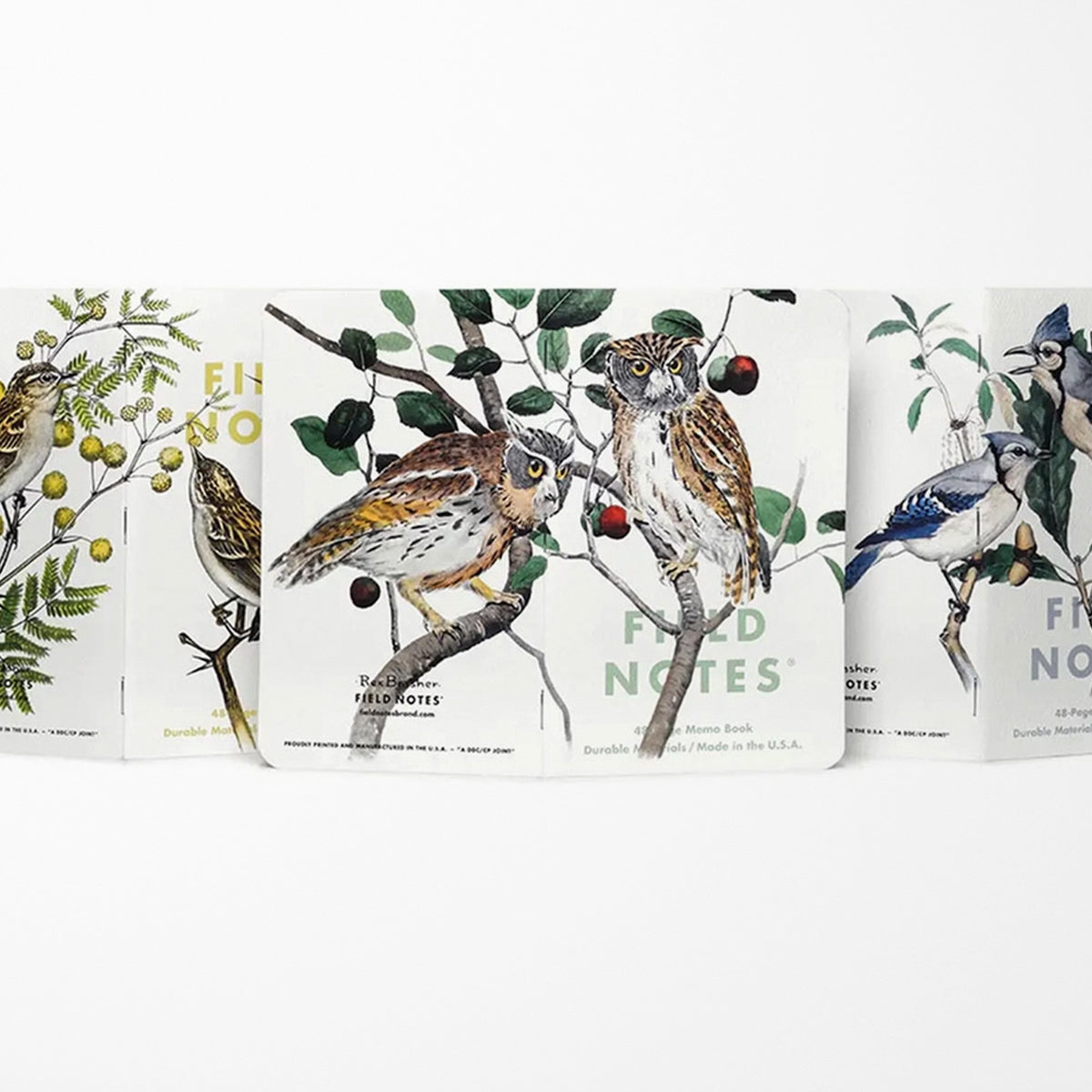 Field Notes Birds and Trees of North America Memo Book Set of 3 - Pack ...