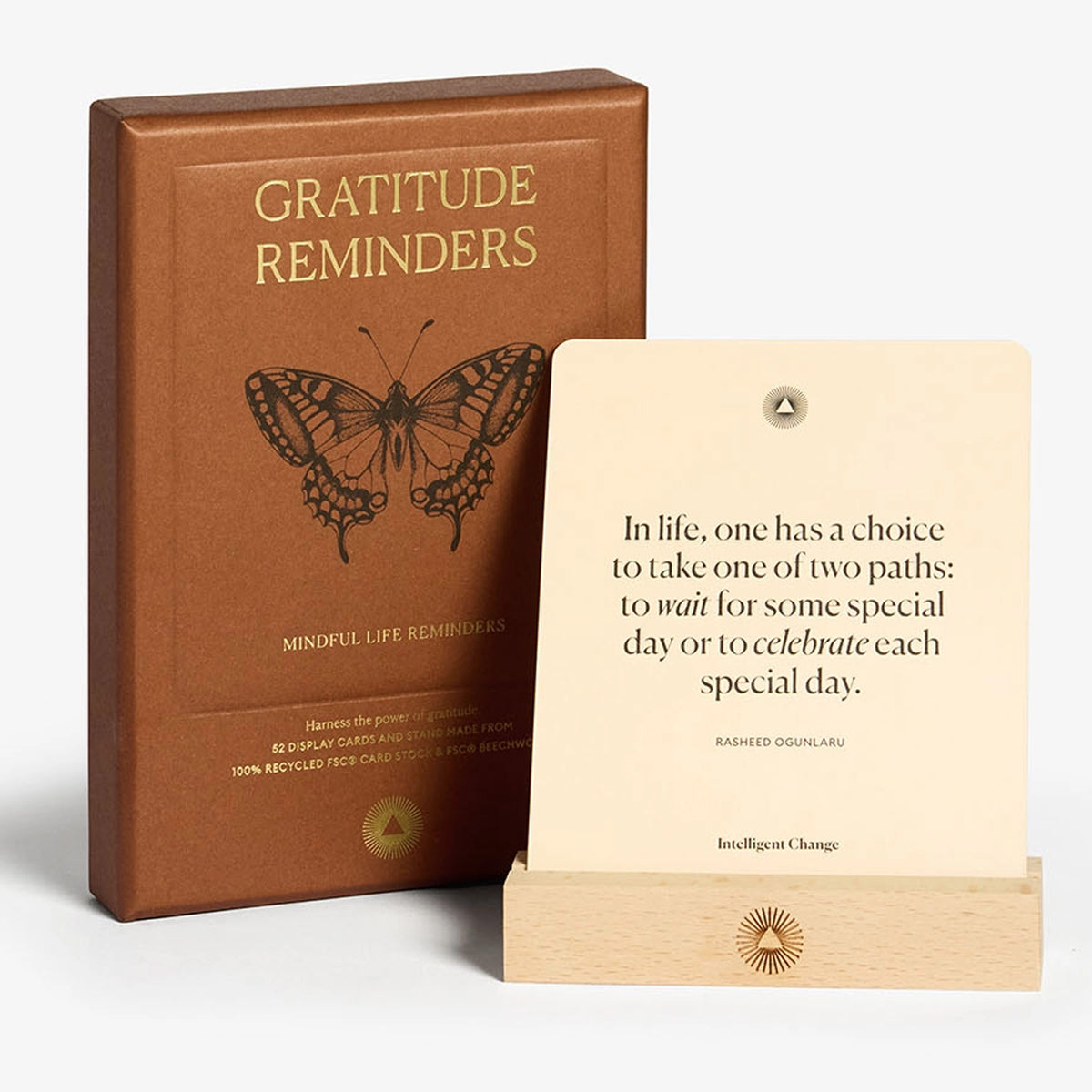 Gratitude Reminders Display Card Deck – Jenni Bick Custom Journals