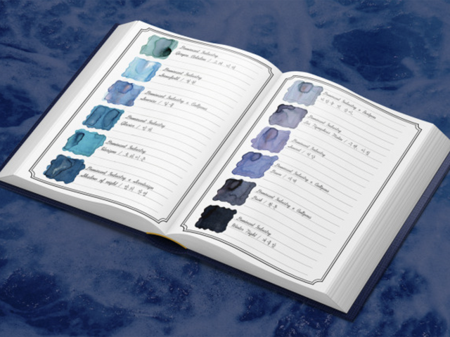 Ink Archiving Book: A Log of Atlantis – Jenni Bick Custom Journals