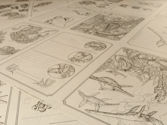 Ink Archiving Book: A Log of Atlantis – Jenni Bick Custom Journals