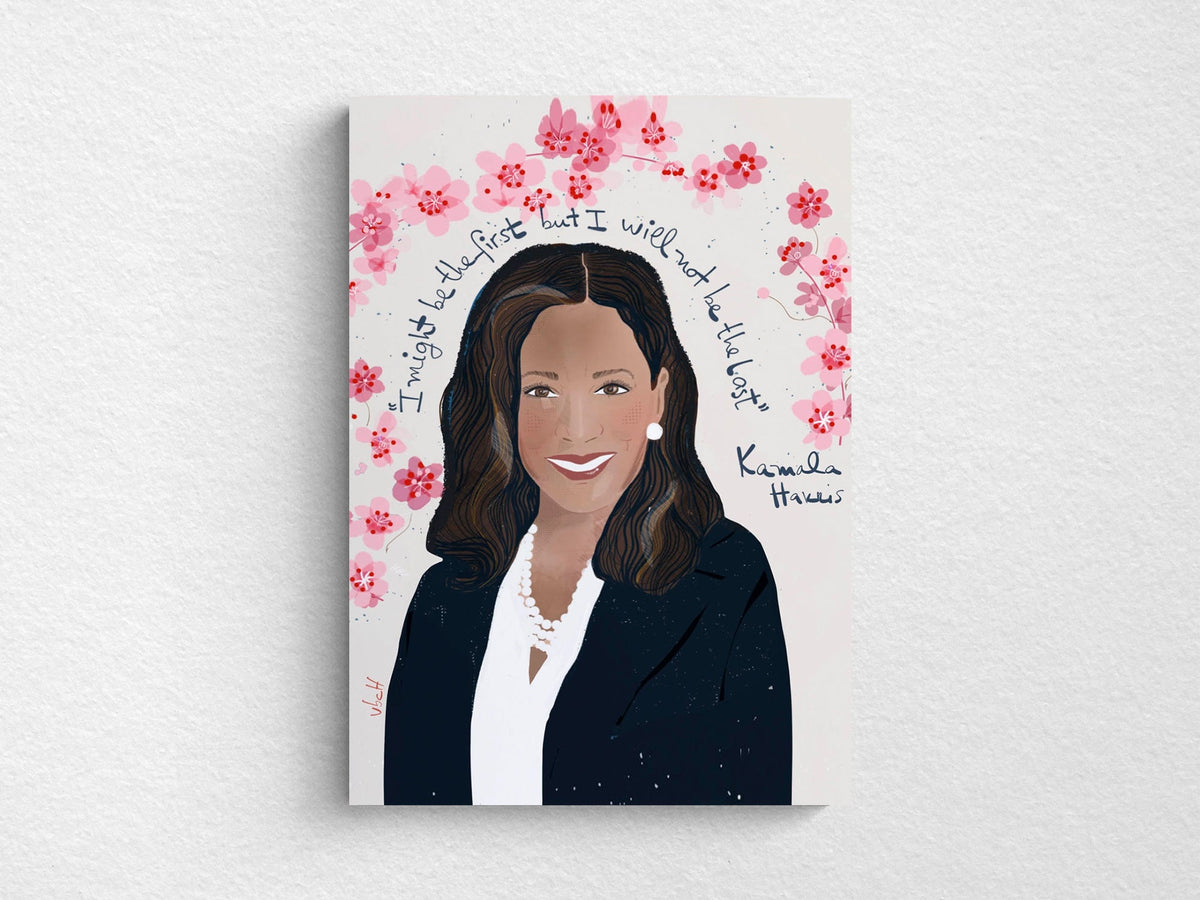 Kamala the First Greeting Card – Jenni Bick Custom Journals
