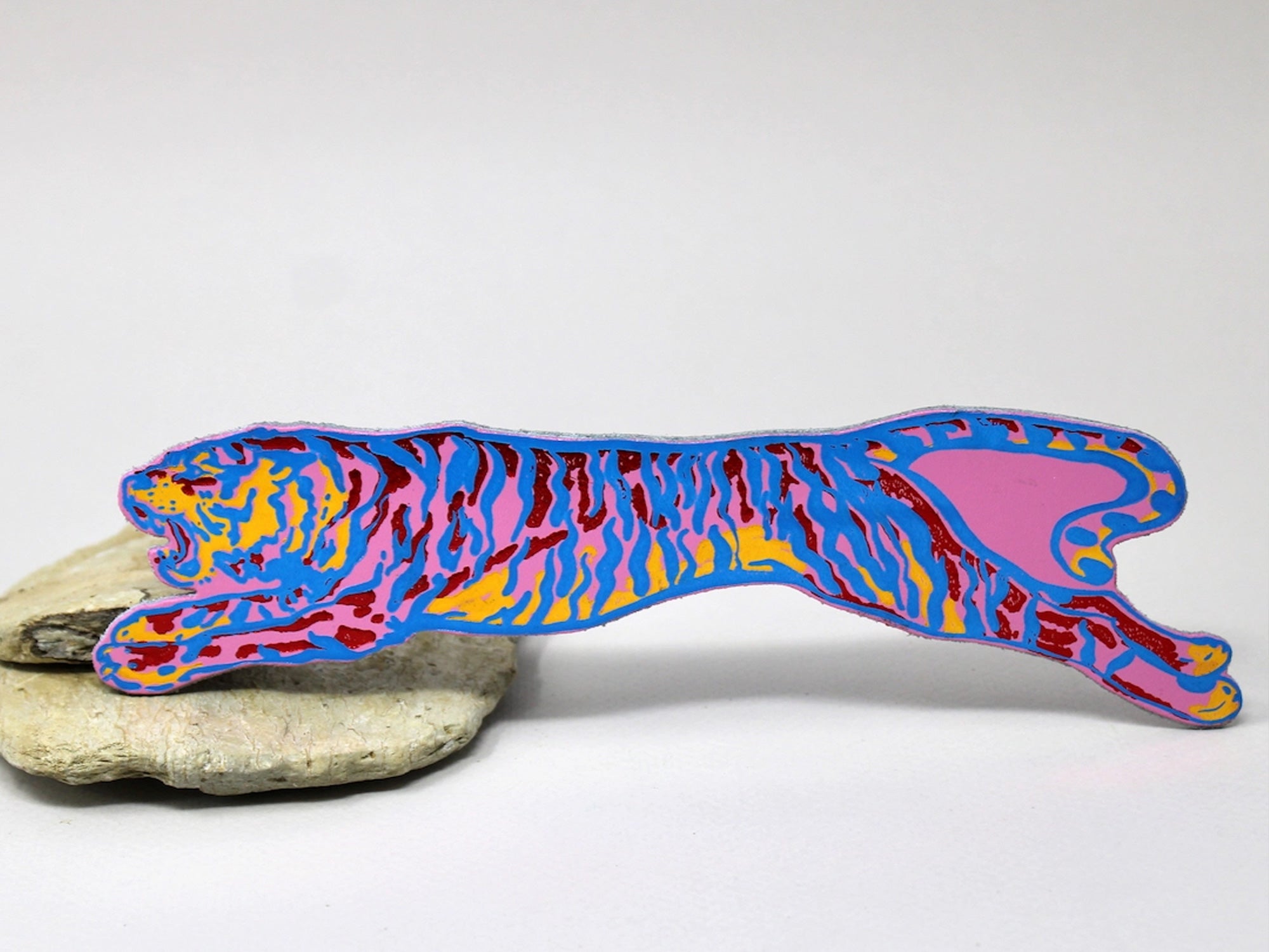 Leather Tiger Bookmark – Jenni Bick Custom Journals