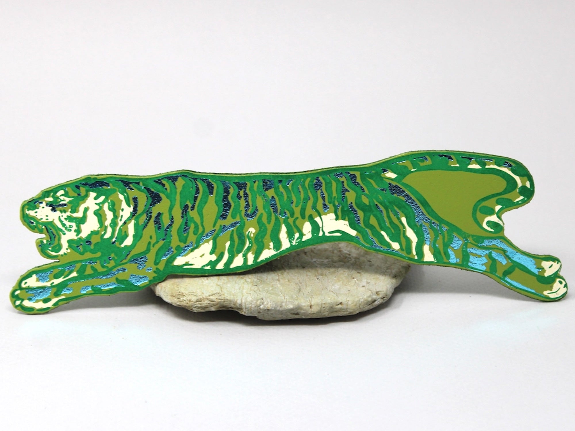 Leather Tiger Bookmark – Jenni Bick Custom Journals