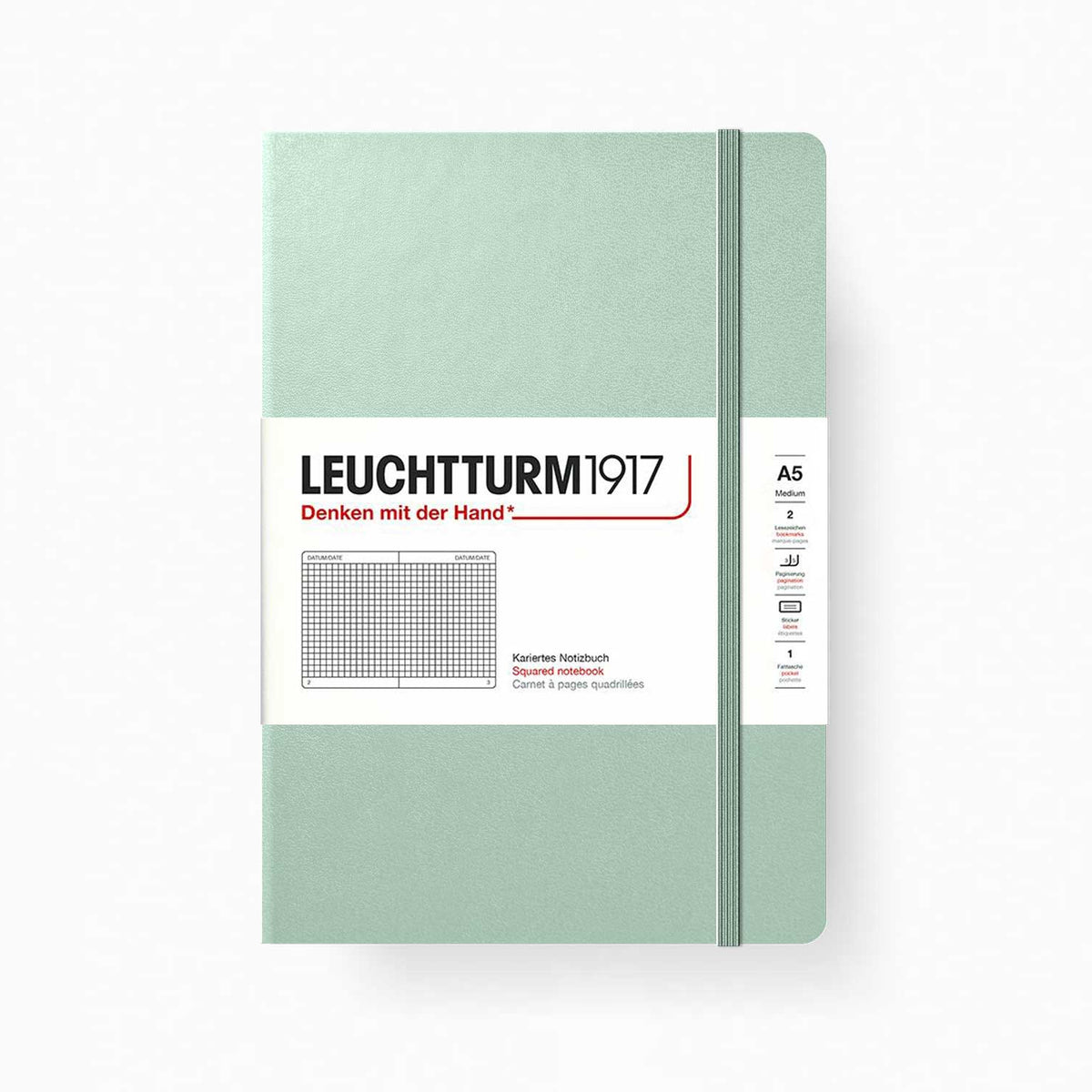 Leuchtturm 1917 Hardcover Notebook - Mint Green – Jenni Bick Custom ...