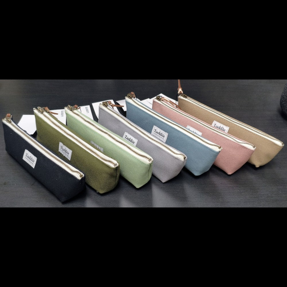 Luddite No. 8 Canvas Boat Pen Case – Jenni Bick Custom Journals
