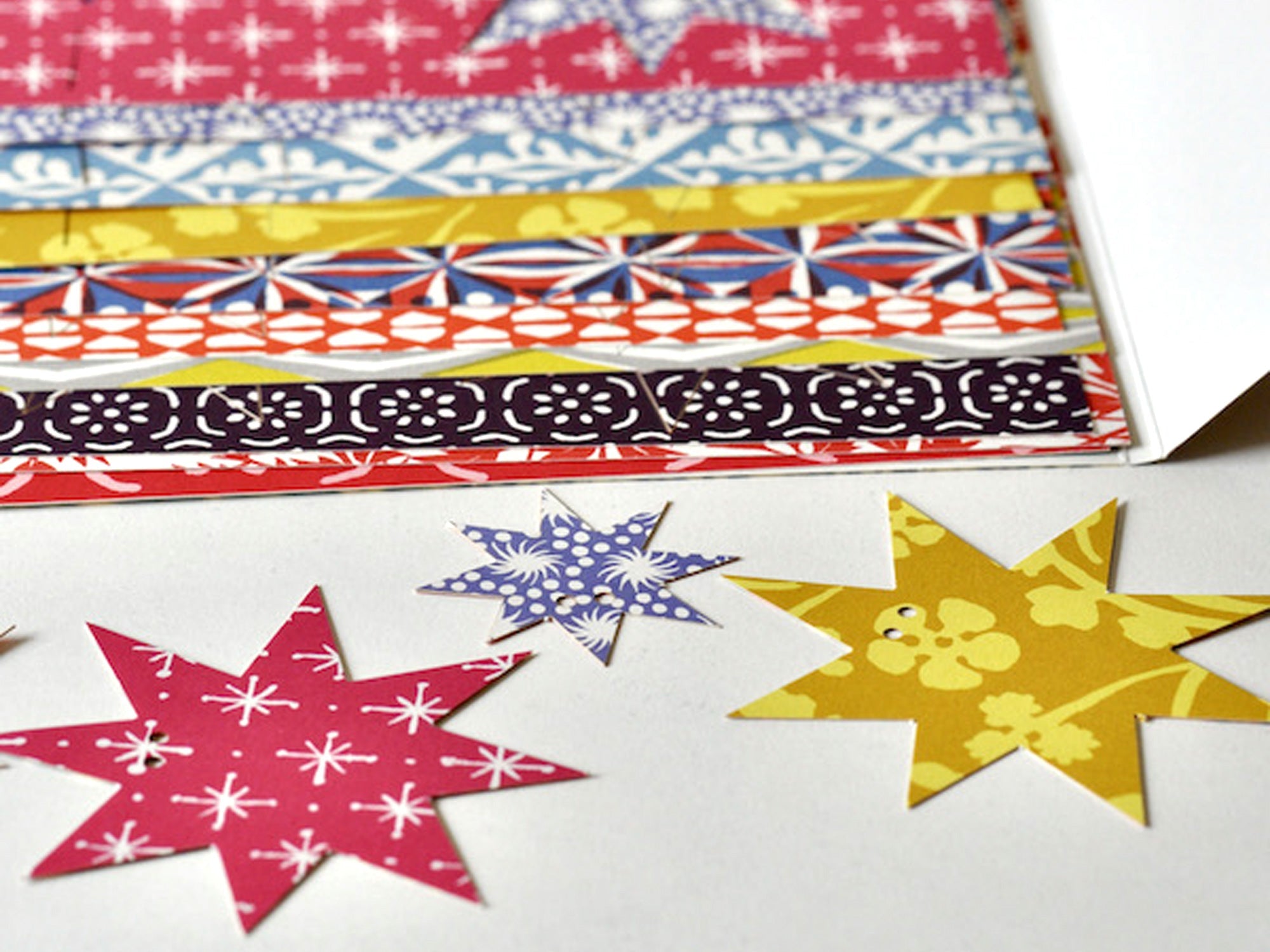 Make A Star Garland – Jenni Bick Custom Journals