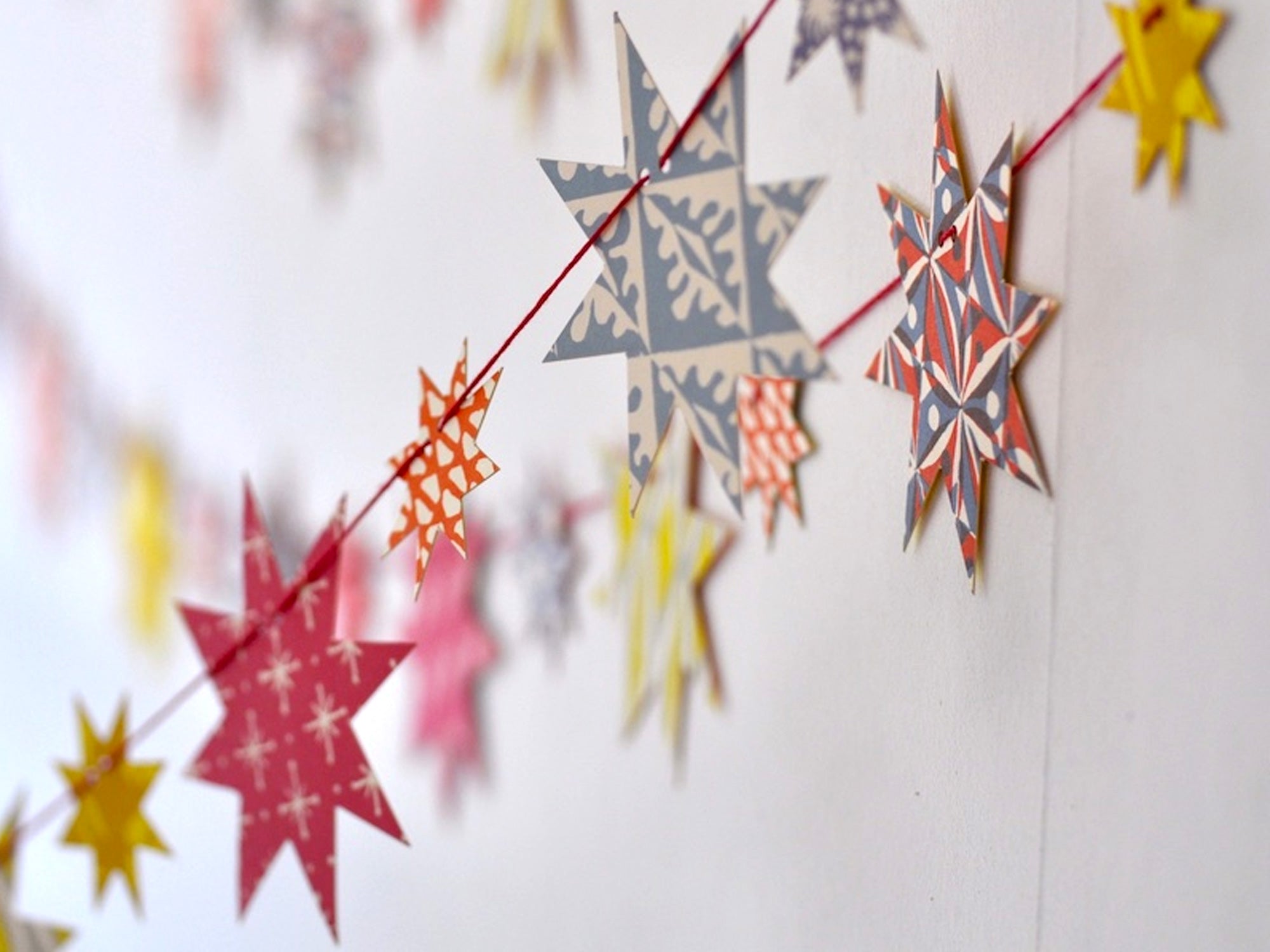 Make A Star Garland – Jenni Bick Custom Journals