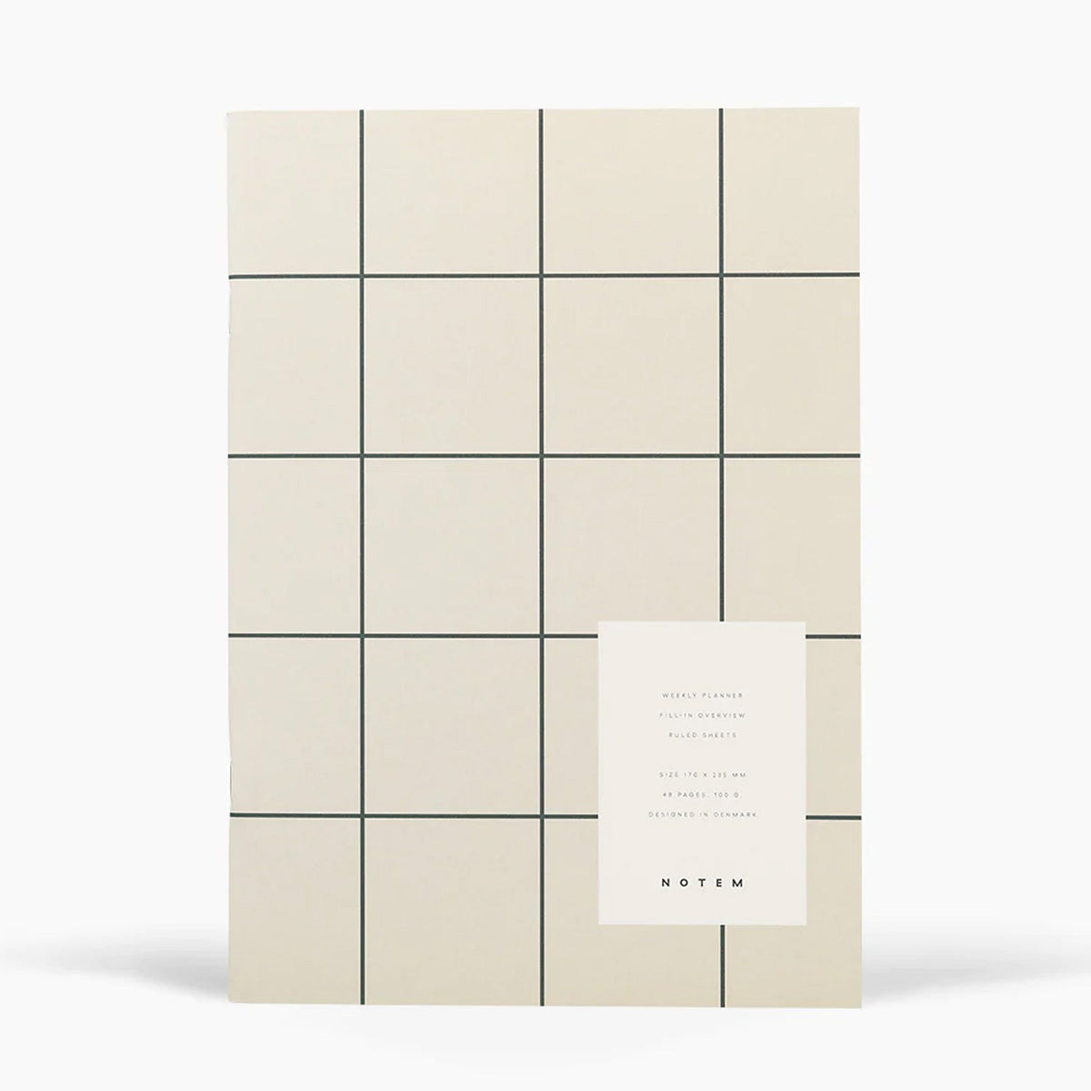 Notem MILO Weekly Planner - Light Grey – Jenni Bick Custom Journals
