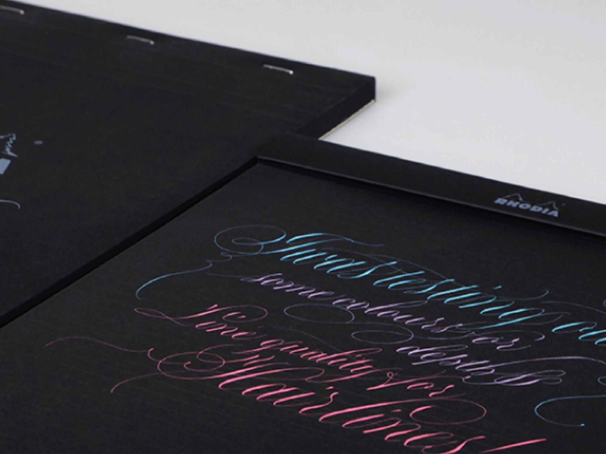 Paul Antonio "Pascribe" Black Calligraphy Pad – Jenni Bick Custom Journals