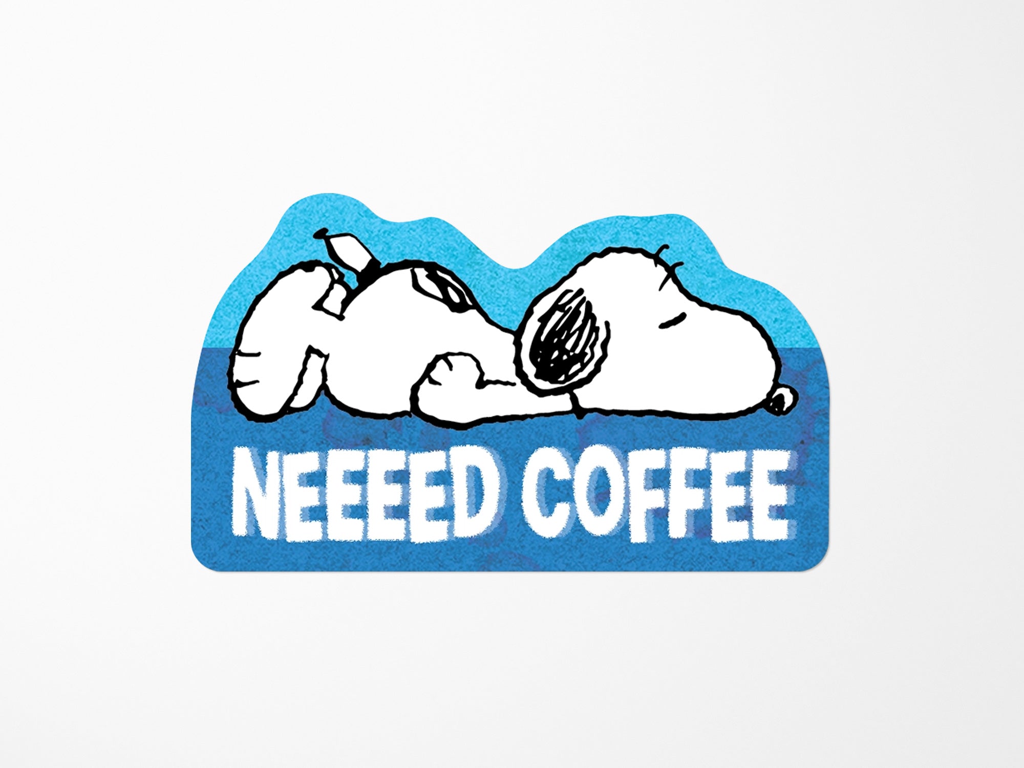 Peanuts Neeeed Coffee Vinyl Sticker – Jenni Bick Custom Journals