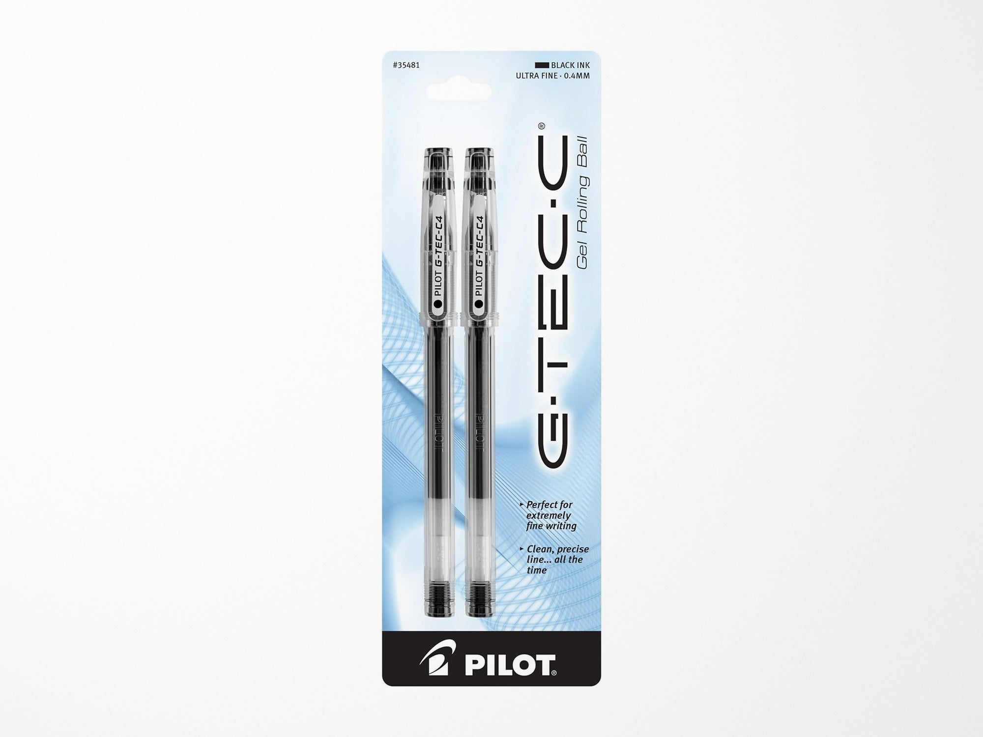 Pilot G-Tec-C Gel Rolling Ball Pen - Ultra Fine Black - 2 Pack – Jenni ...