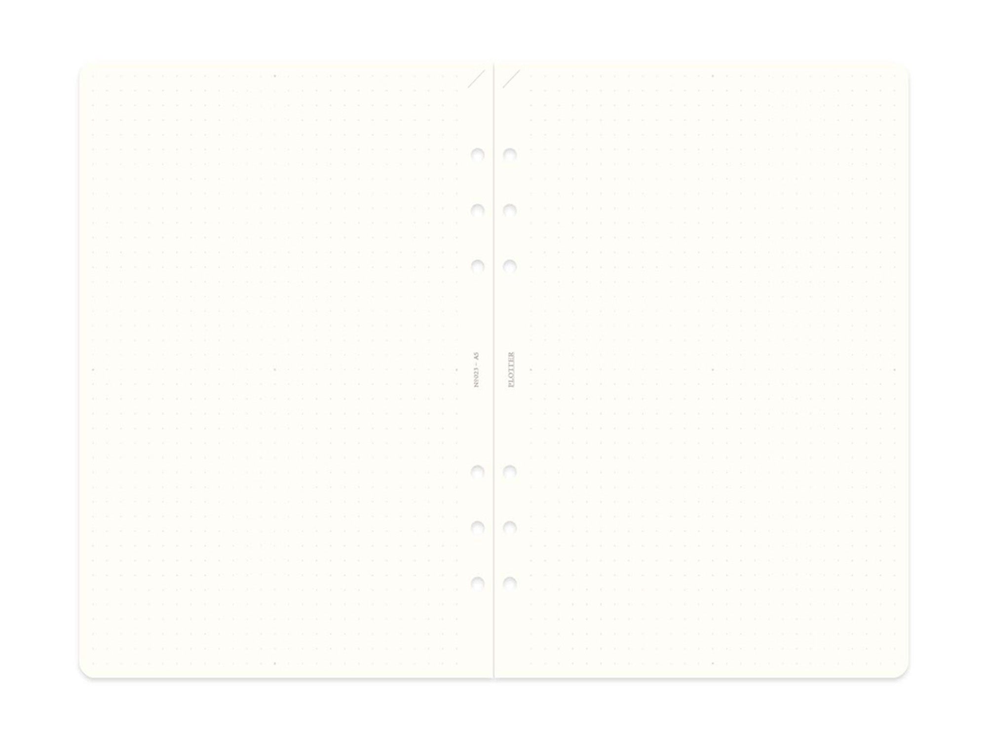 PLOTTER Refill Memo Pad Dot Grid - A5 Size – Jenni Bick Custom Journals