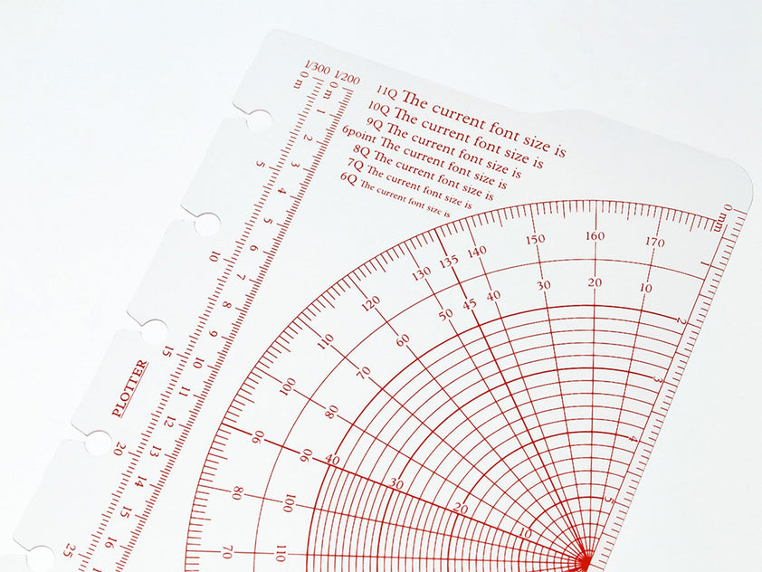 PLOTTER Ruler Pad - Mini Size – Jenni Bick Custom Journals