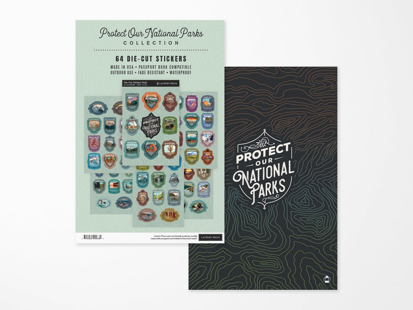 Protect Our National Parks Stickers - Pack of 64 – Jenni Bick Custom ...