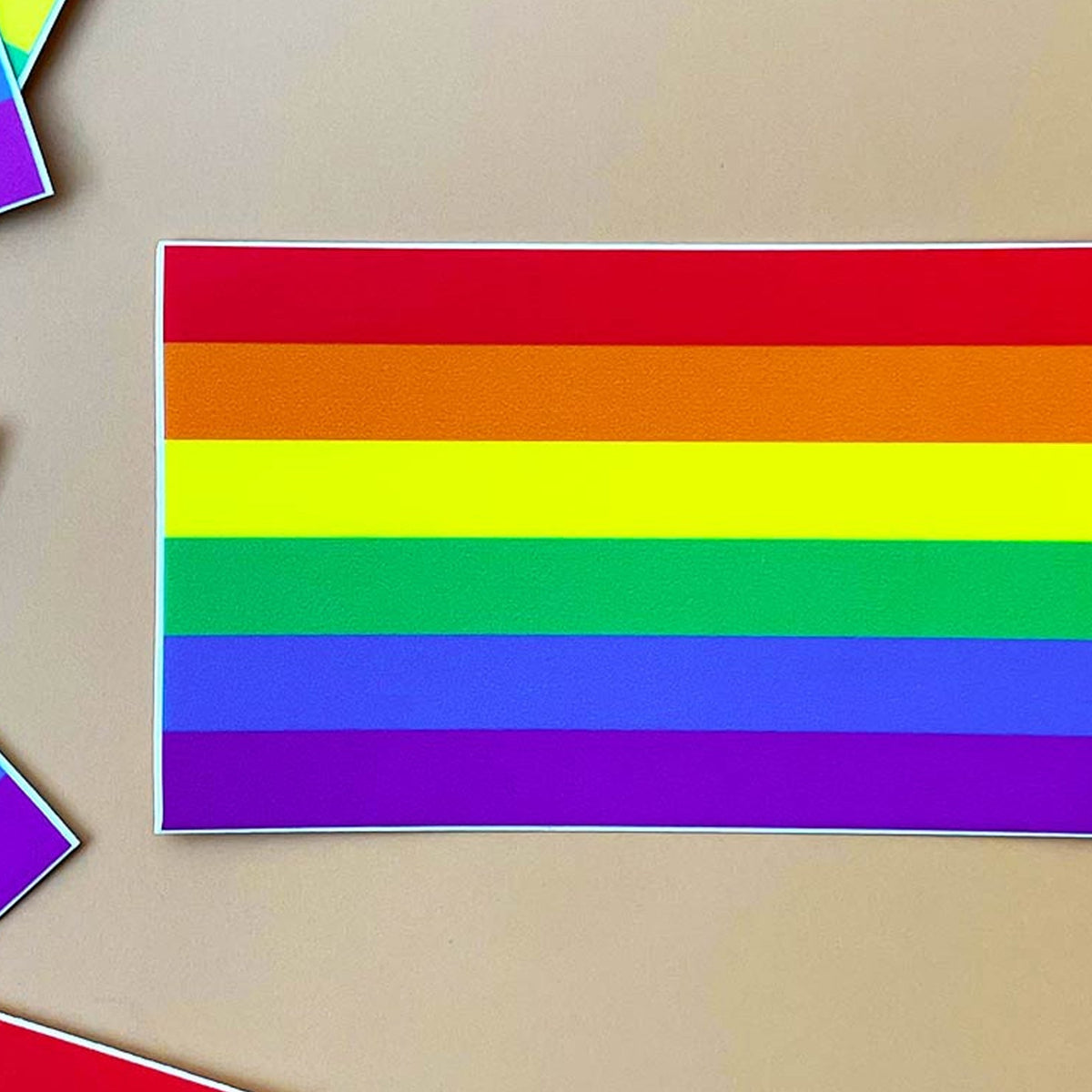 Rainbow LGBTQIA+ Pride Sticker – Jenni Bick Custom Journals