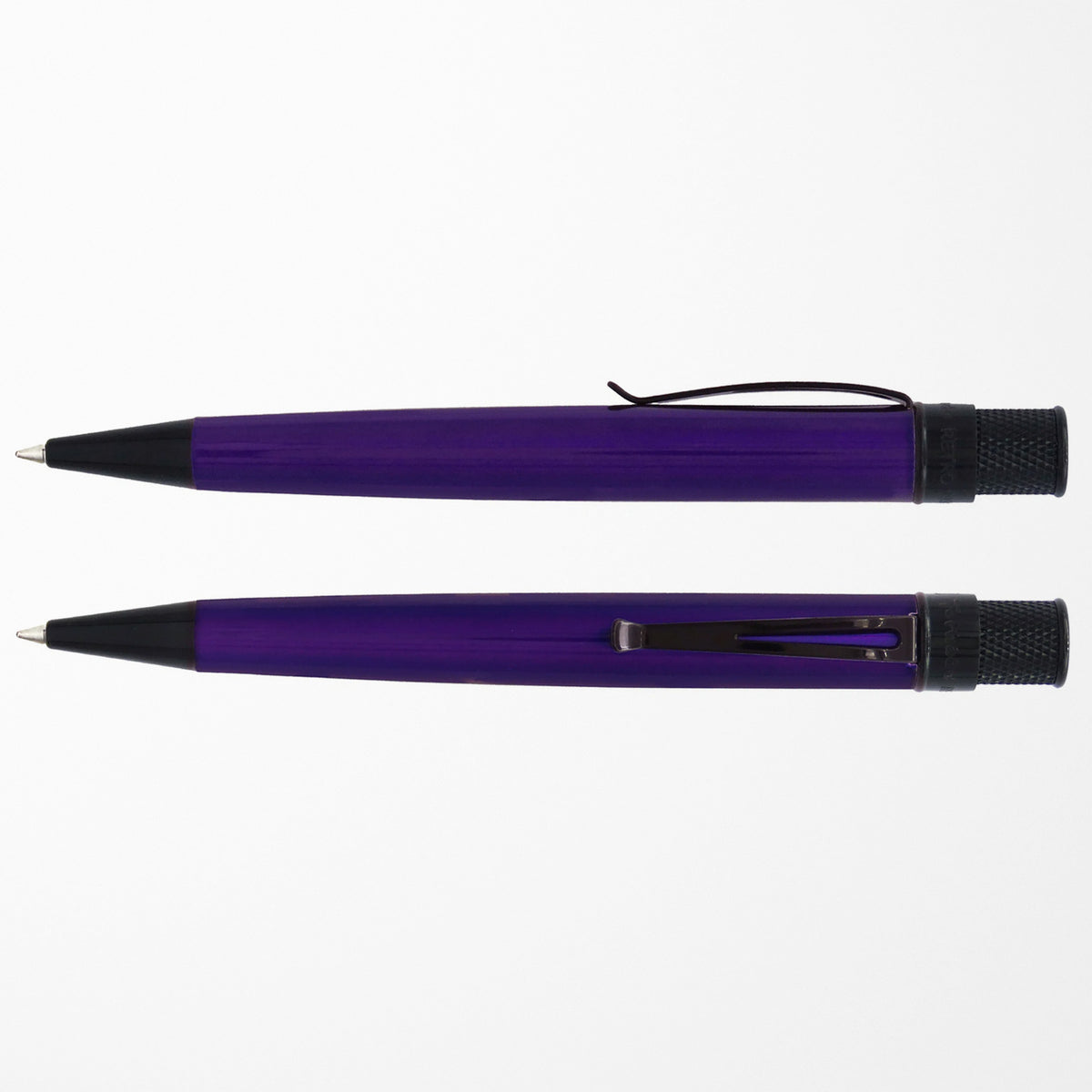 Retro 51 Tornado Rollerball Pen - Stealth Lacquer Midnight Purple ...
