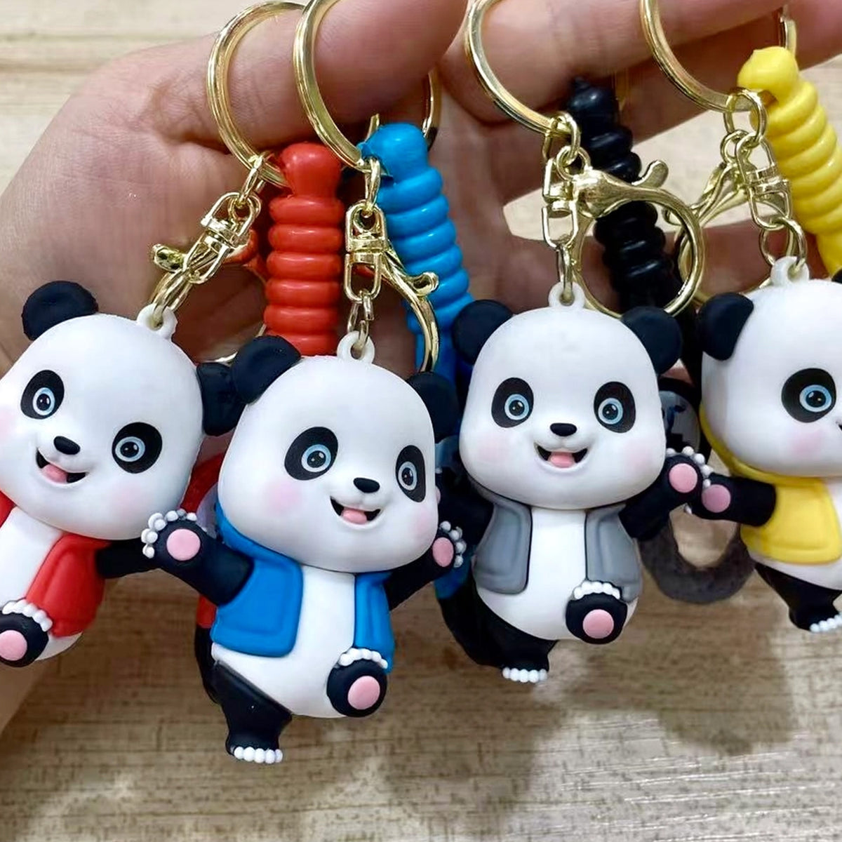 Shaolin Panda Key Charm – Jenni Bick Custom Journals