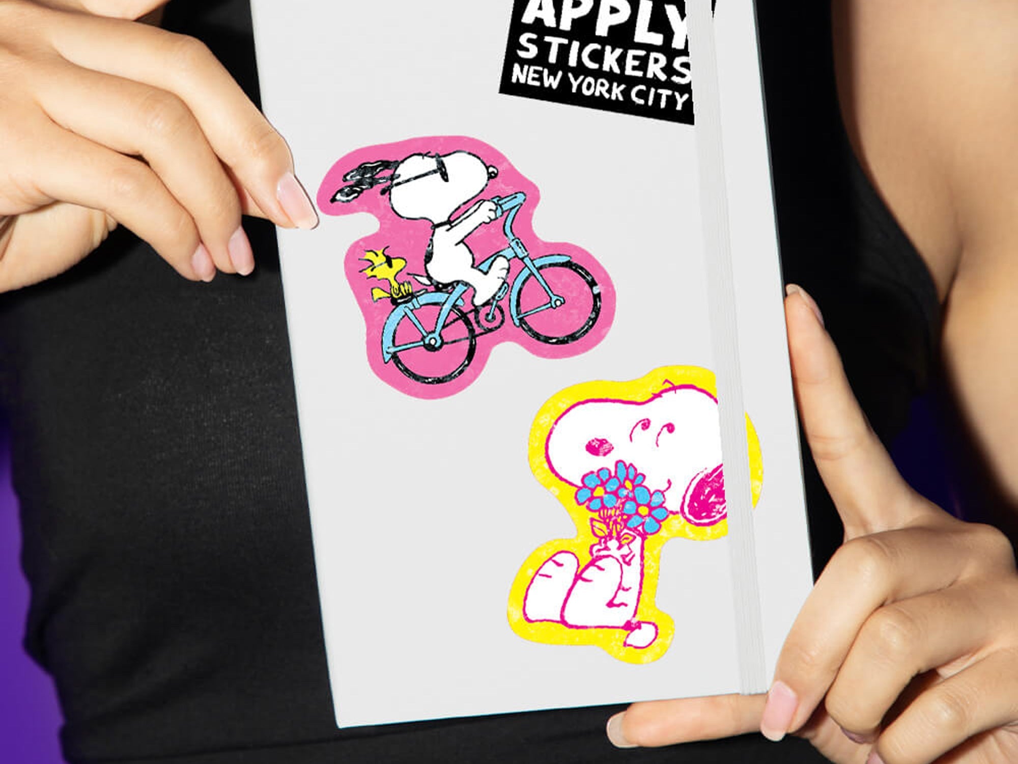 Snoopy Biking Buds Vinyl Sticker – Jenni Bick Custom Journals