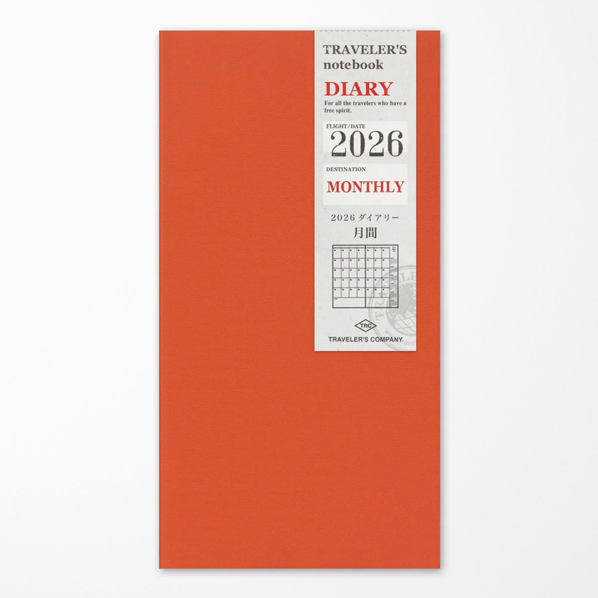 TRAVELER'S Notebook 2026 Monthly - Regular Size – Jenni Bick Custom ...