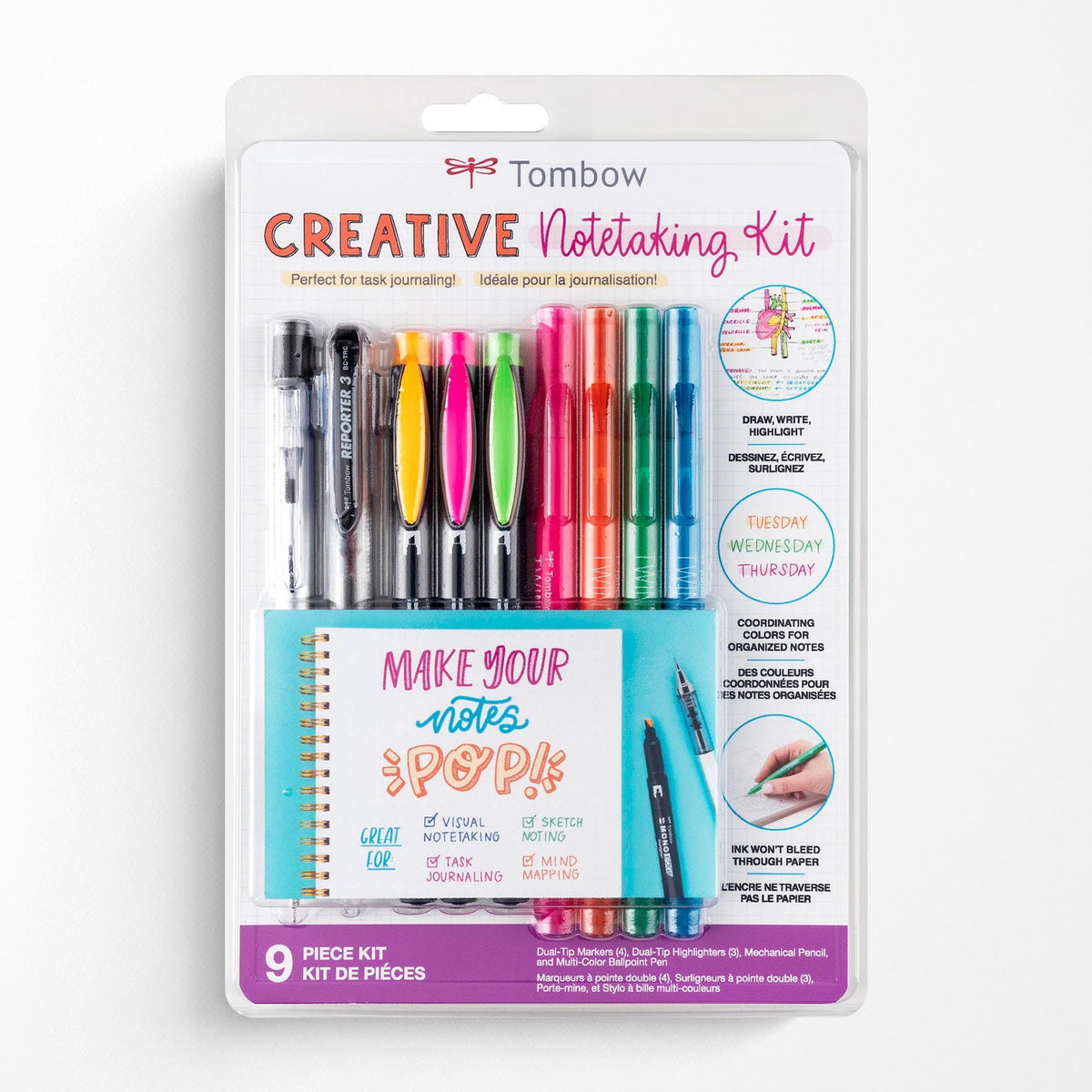 Tombow Creative Notetaking Kit – Jenni Bick Custom Journals