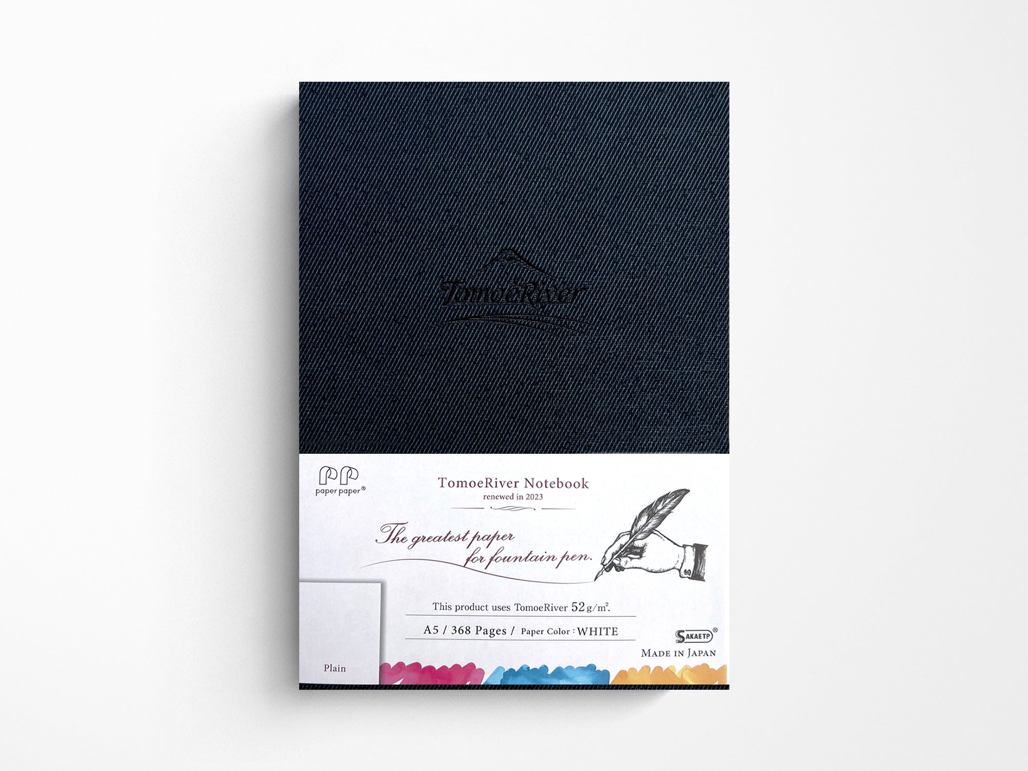 Tomoe River A5 368 Page Fountain Pen Notebook – Jenni Bick Custom Journals