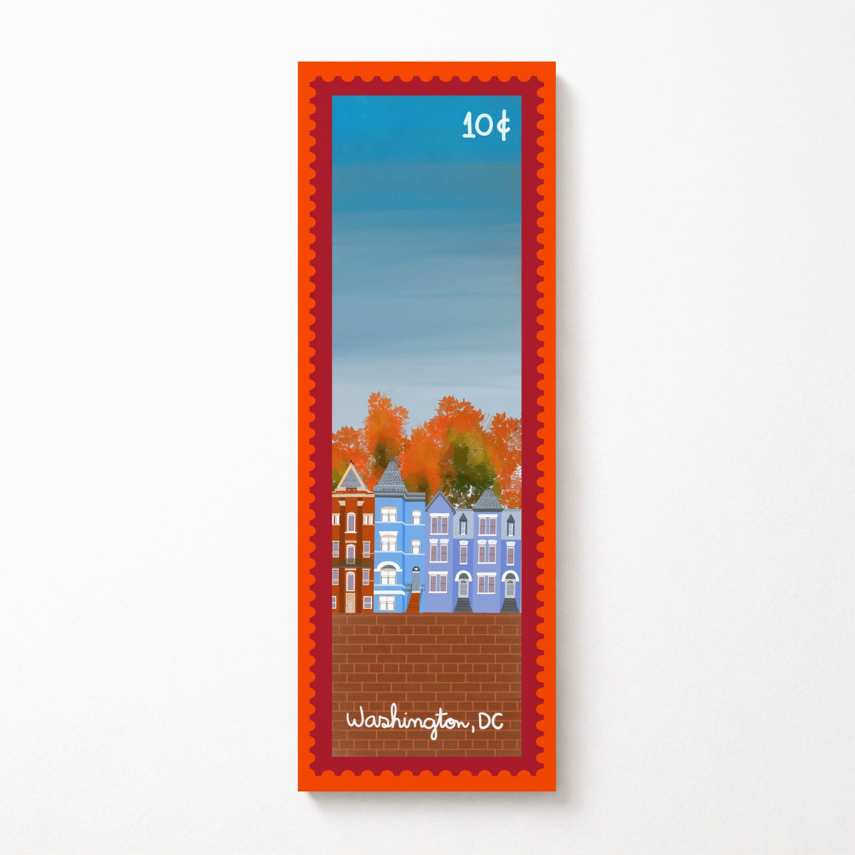 Washington DC Stamp Bookmark Dupont Circle – Jenni Bick Custom Journals