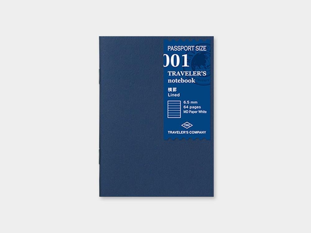 001 Lined Refill TRAVELER'S Notebook - Passport Size – Jenni Bick ...