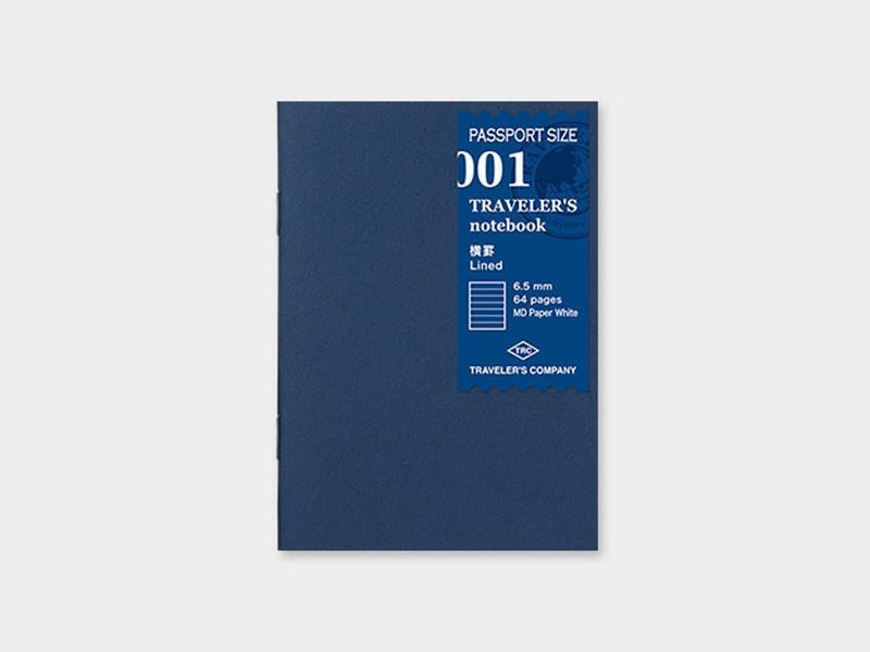 001 Lined Refill TRAVELER'S Notebook - Passport Size – Jenni Bick ...