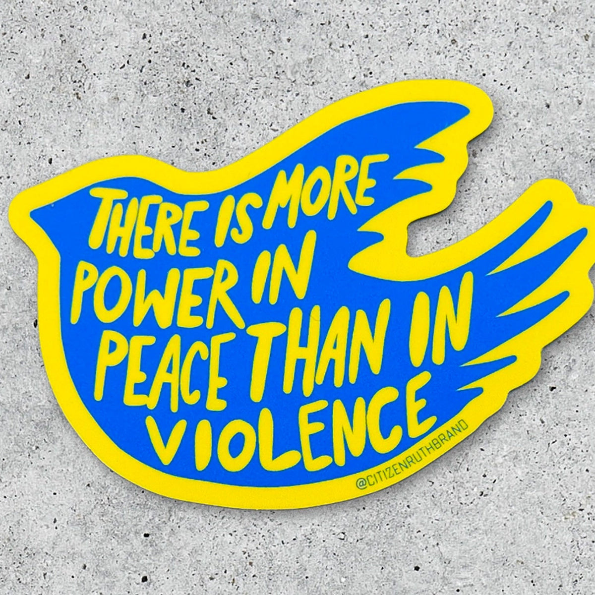 Power in Peace Sticker – Jenni Bick Custom Journals