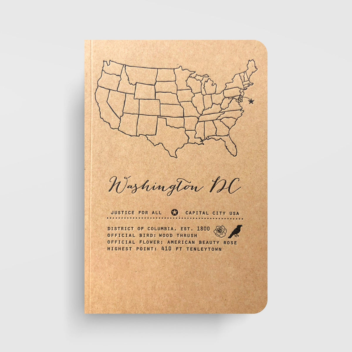 Washington DC State Notebook – Jenni Bick Custom Journals