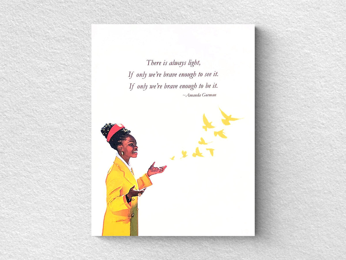 Amanda Gorman Poem Card – Jenni Bick Custom Journals