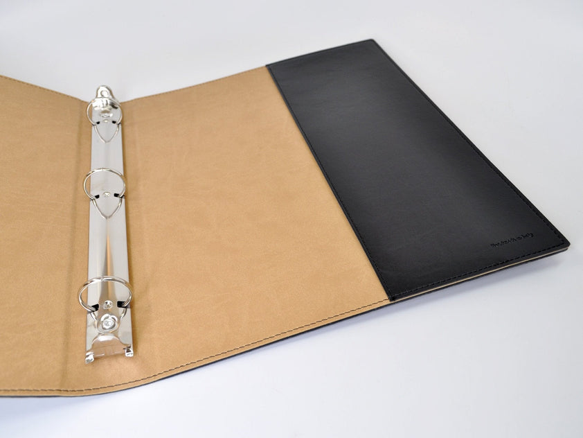 Chelsea Italian Leather 3 Ring Binder – Jenni Bick Custom Journals
