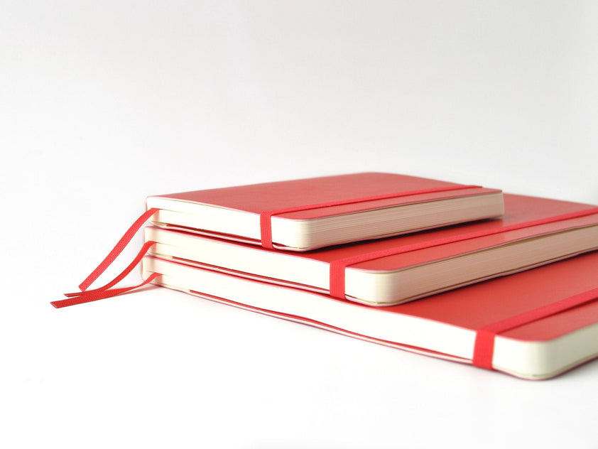 Moleskine Soft Cover Notebook - Red – Jenni Bick Custom Journals